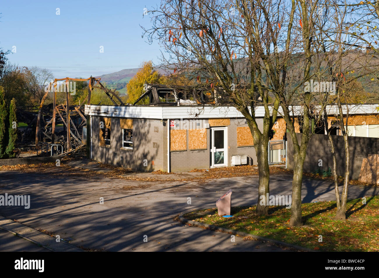 Govilon Primary School destroyed by a blaze in rural village ...