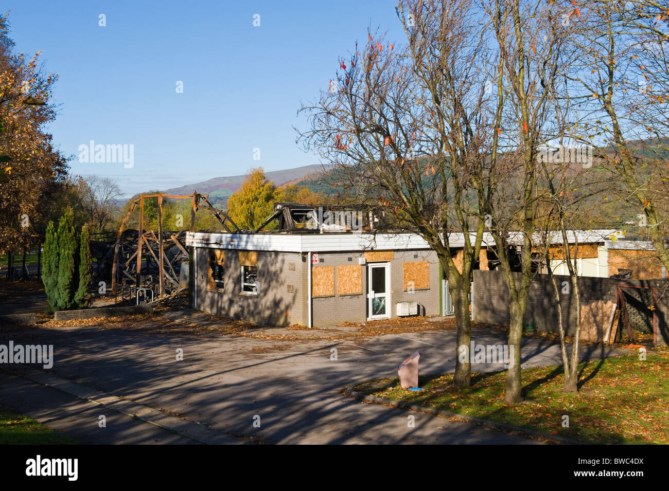 Govilon Primary School destroyed by a blaze in rural village ...