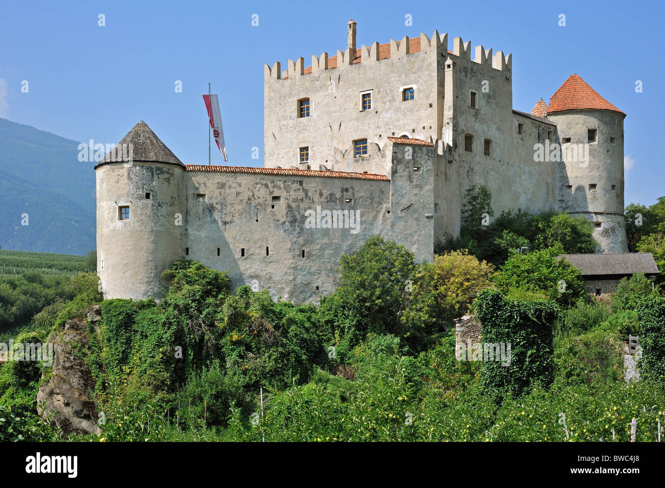 Kastelbell Castle at Castelbello in the Dolomites, Italy Stock Photo ...