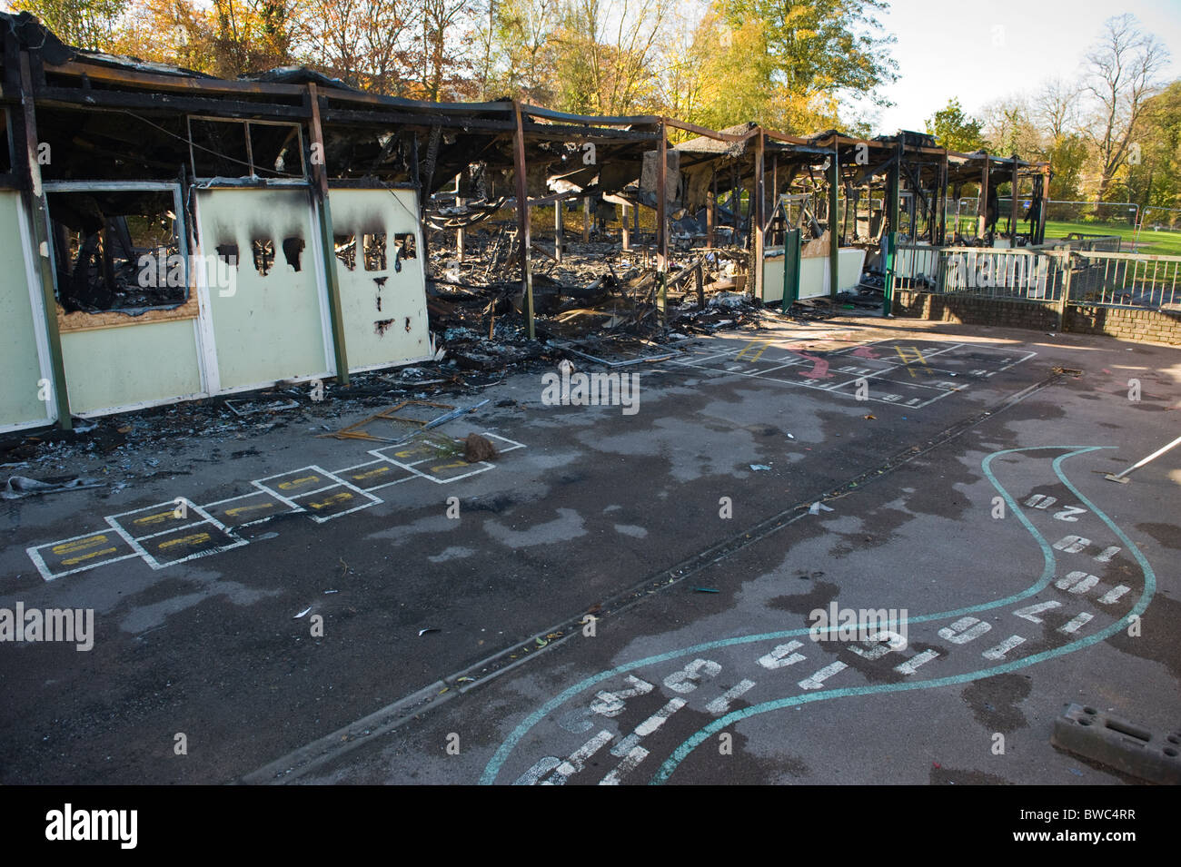 Govilon Primary School destroyed by a blaze in rural village ...