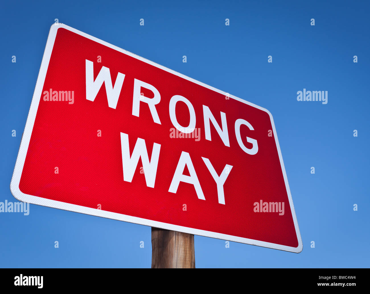 Wrong sign hi-res stock photography and images - Alamy