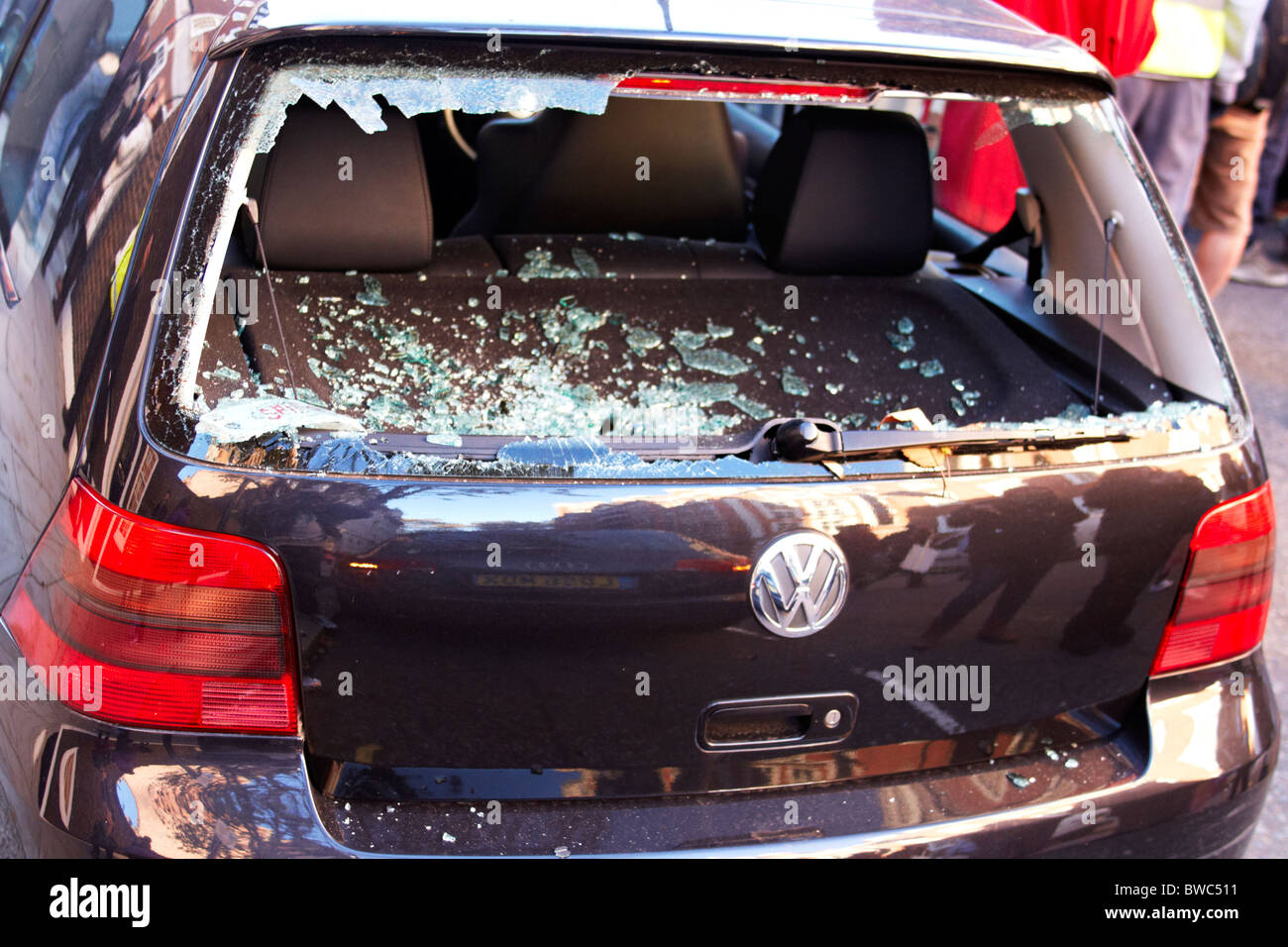 Smashed Up Car Stock Photos & Smashed Up Car Stock Images - Alamy