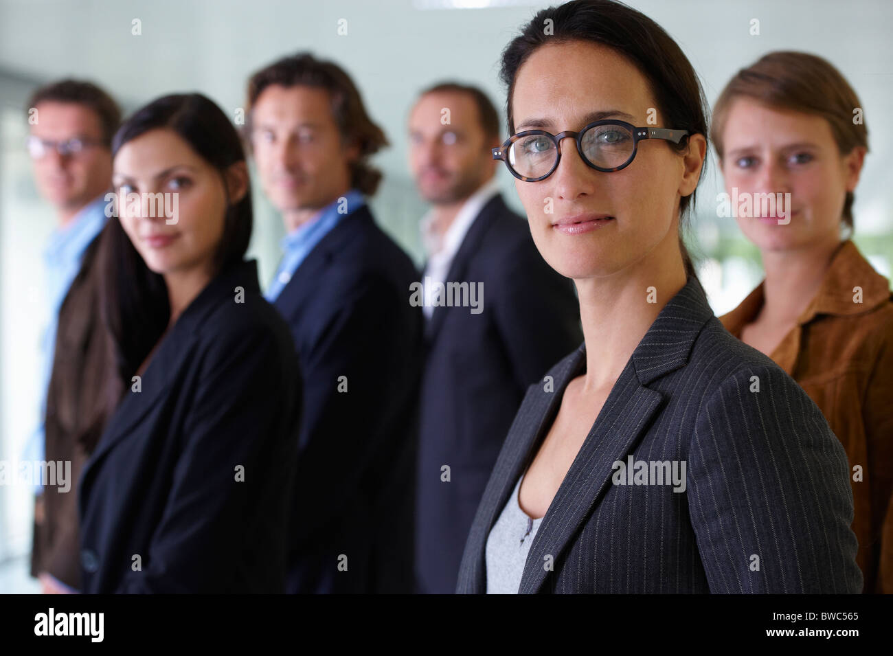 Group portrait of business team Stock Photo - Alamy Group portrait of business team Stock Photo - Alamy
