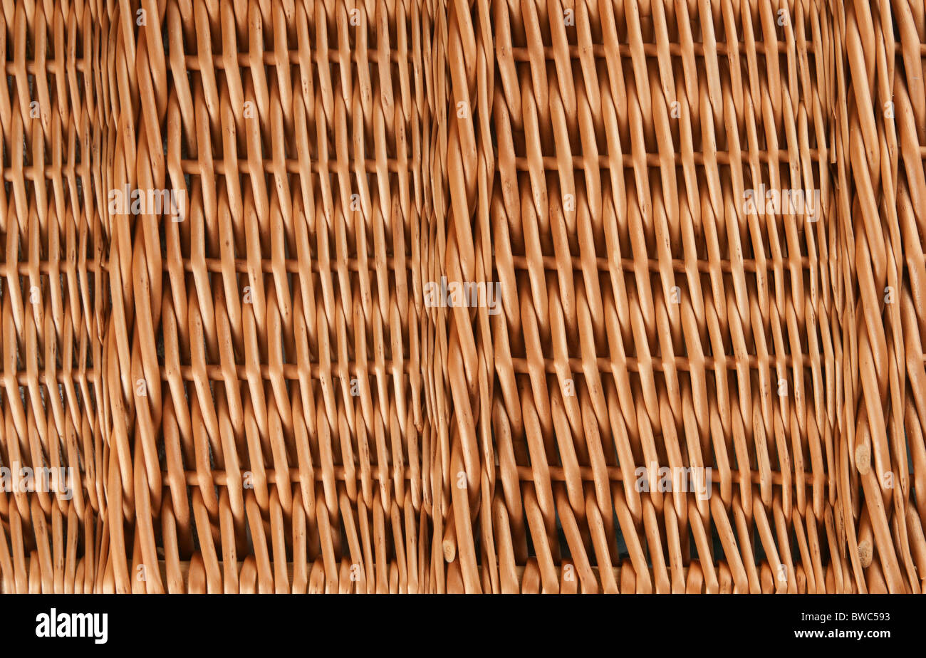 Brown wicker background close up Stock Photo - Alamy