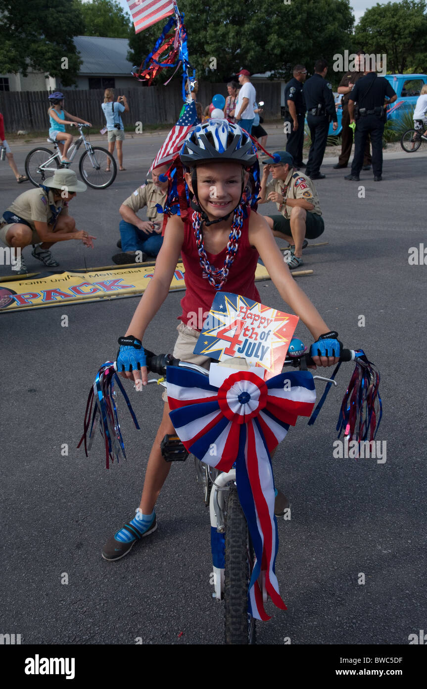 Bicycle july 4th hi-res stock photography and images - Alamy