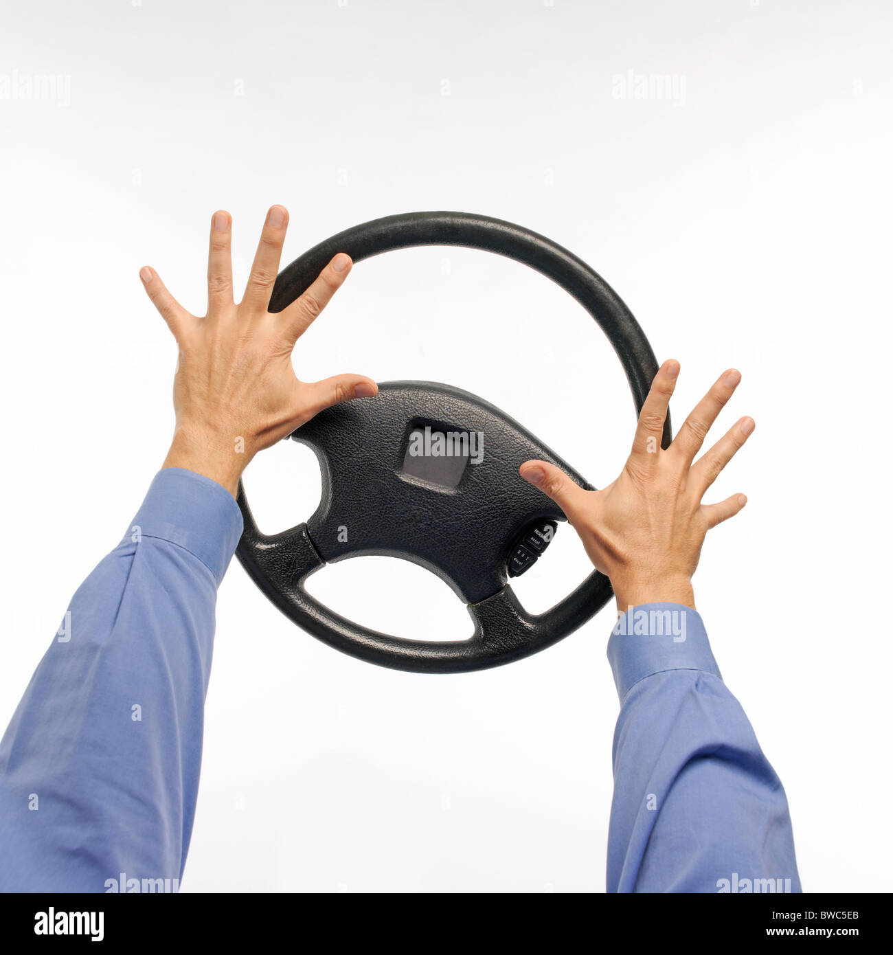 Steering wheel racing car hi-res stock photography and images - Alamy