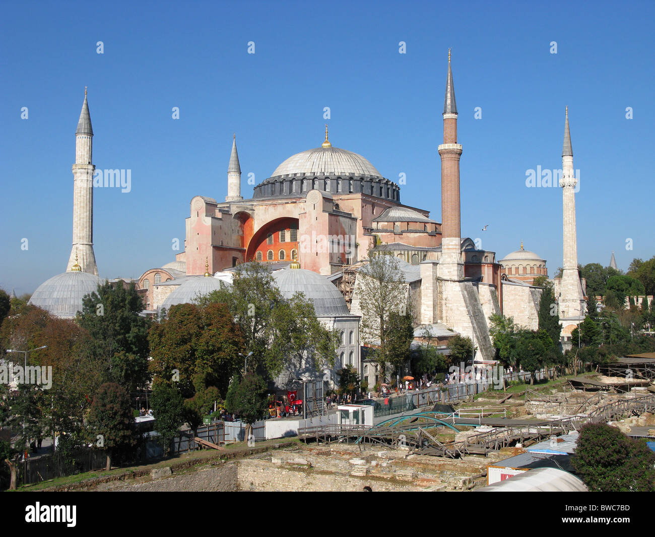 Exterior Of Hagia Sophia