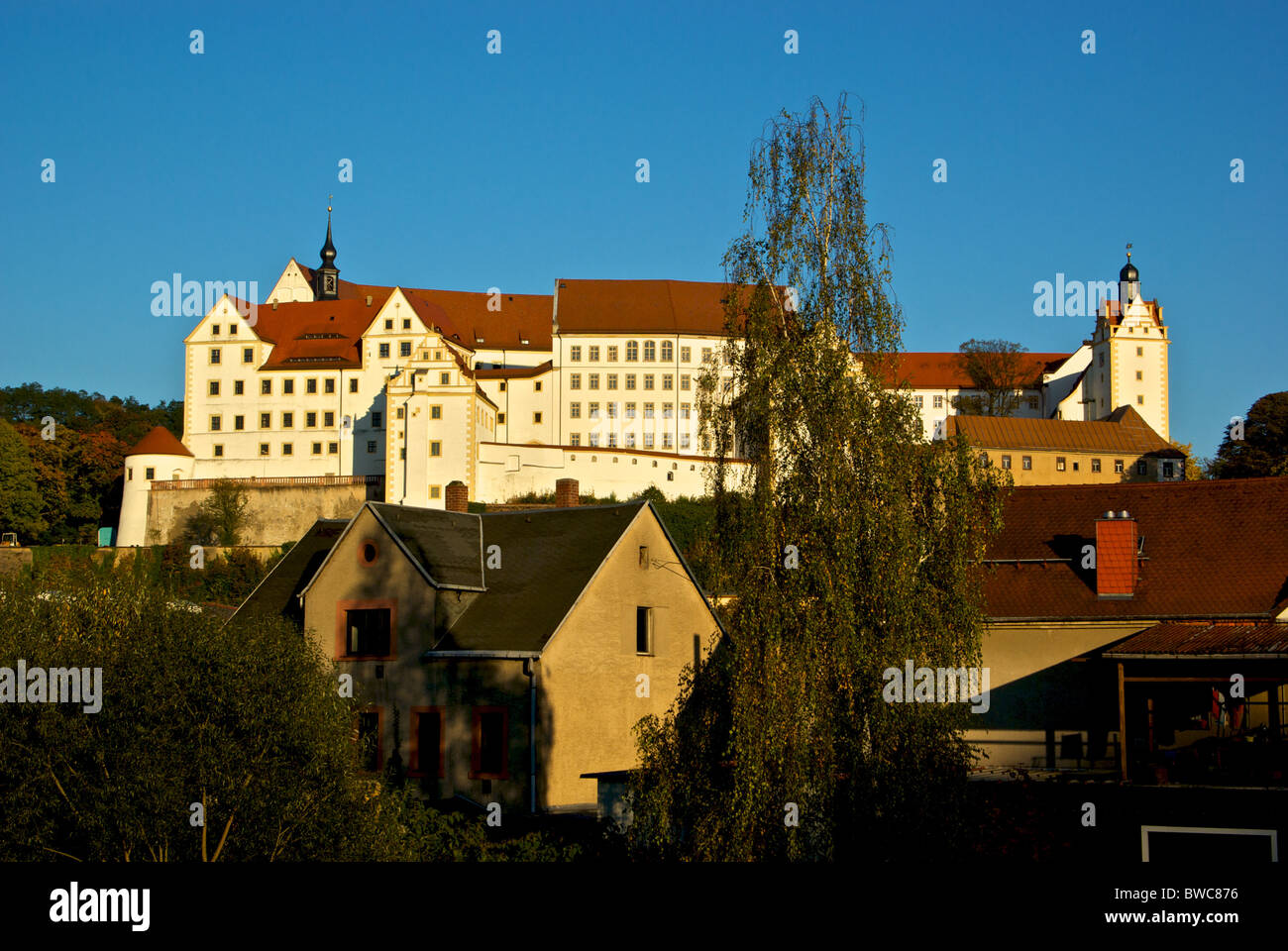 Colditz Castle where high ranking Allied officers were held in WWII as ...