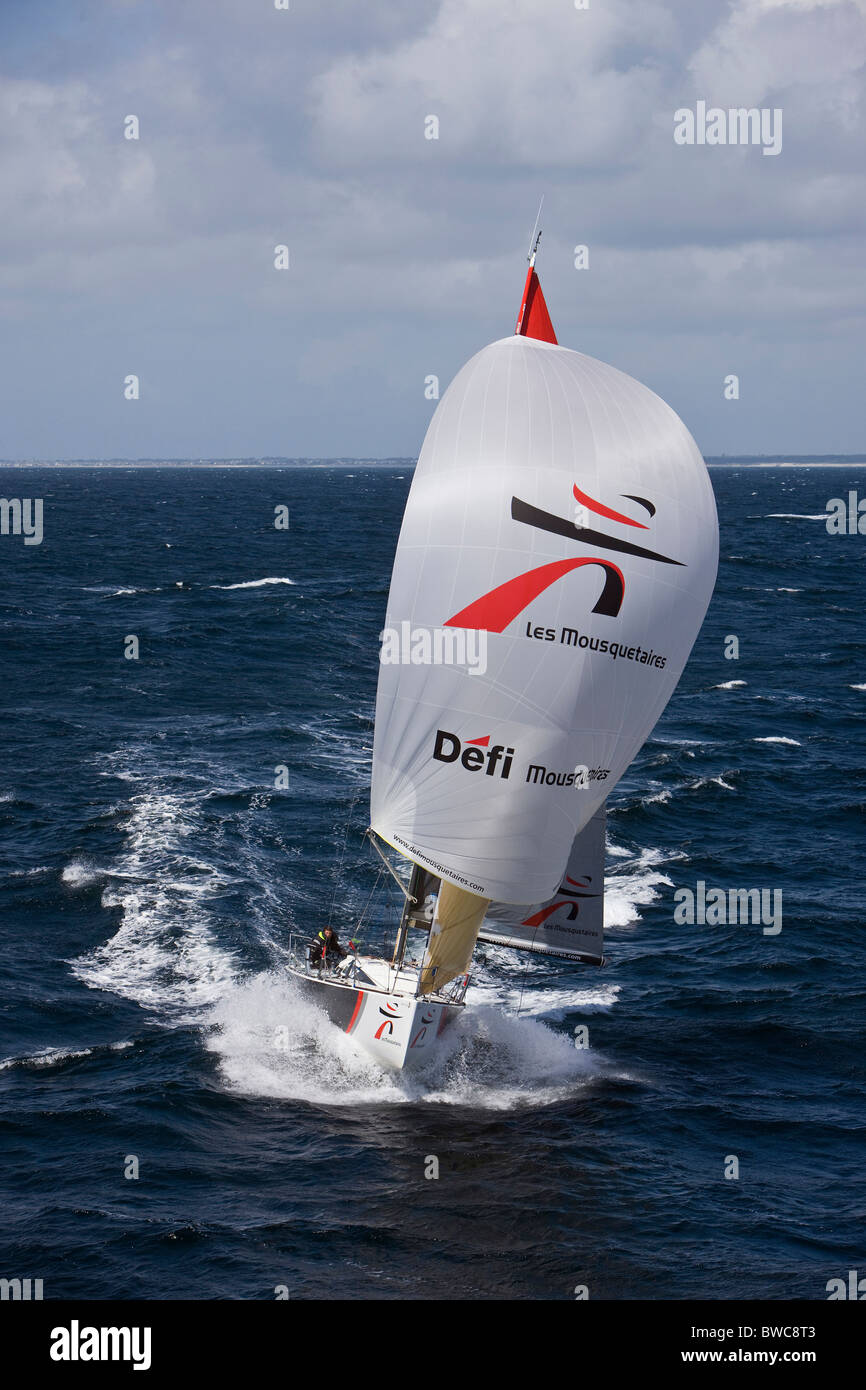 Figaro "Defi Mousquetaires", skippered by Thomas Rouxel. Figaro season ...