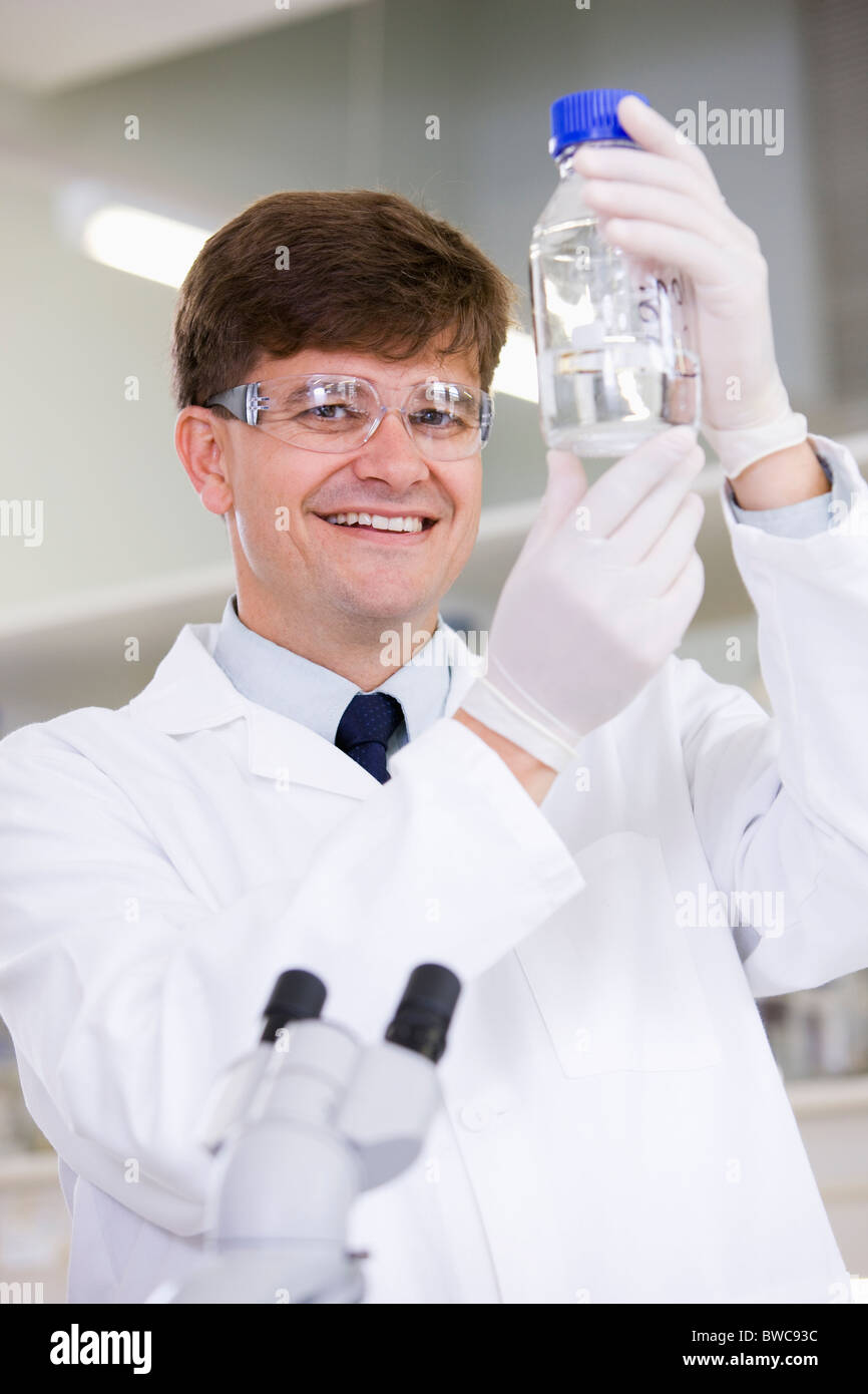 Portrait of mid adult scientist Stock Photo - Alamy