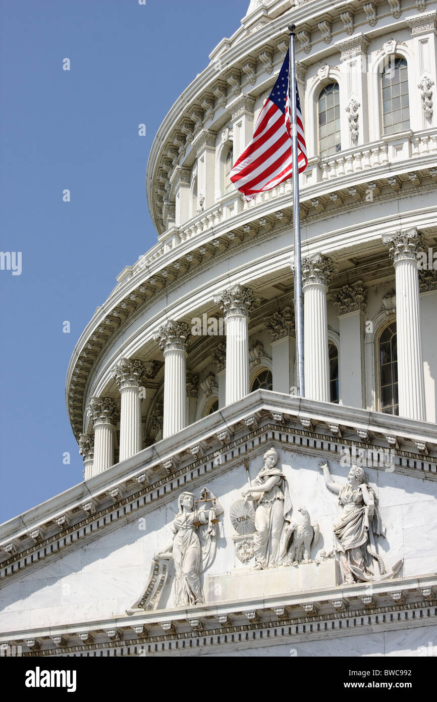 The Genius of America, U.S. Capitol Building, Washington, DC Stock ...