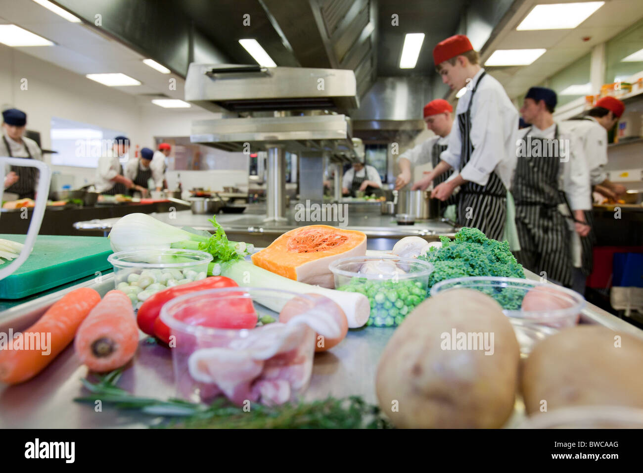 Catering Student High Resolution Stock Photography and Images - Alamy