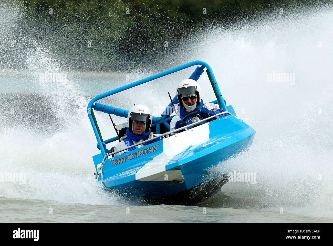 Waimakariri river jet boat hi-res stock photography and images - Alamy
