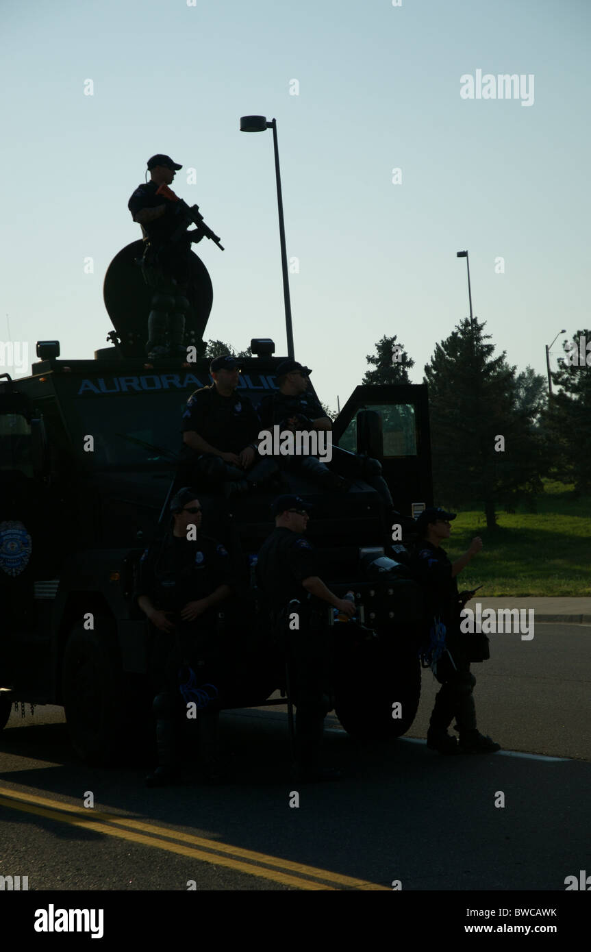 Aurora police hi-res stock photography and images - Alamy