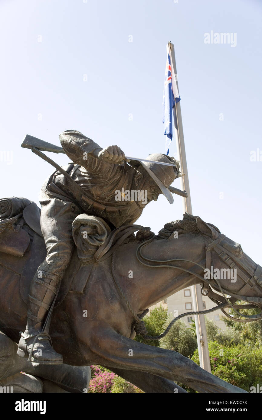 Statue to the Australian Horse in the Park of the Australian Soldier in ...