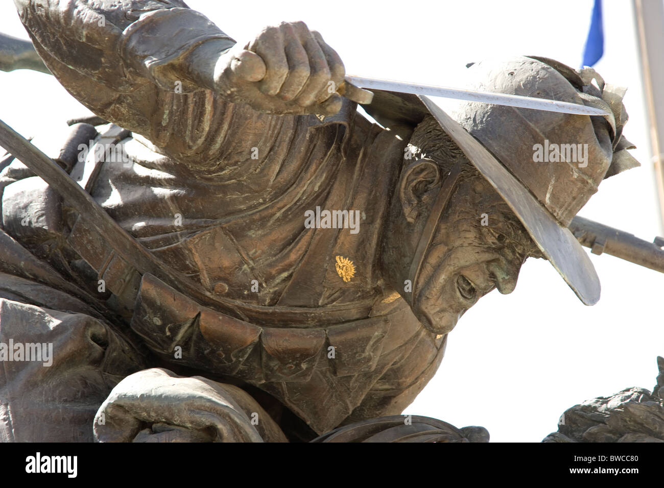 Statue to the Australian Horse in the Park of the Australian Soldier in ...
