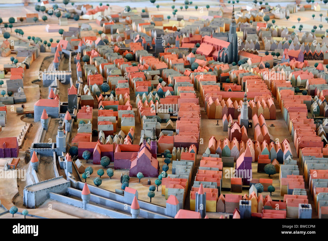 Mock up medieval town center historical hi-res stock photography and ...