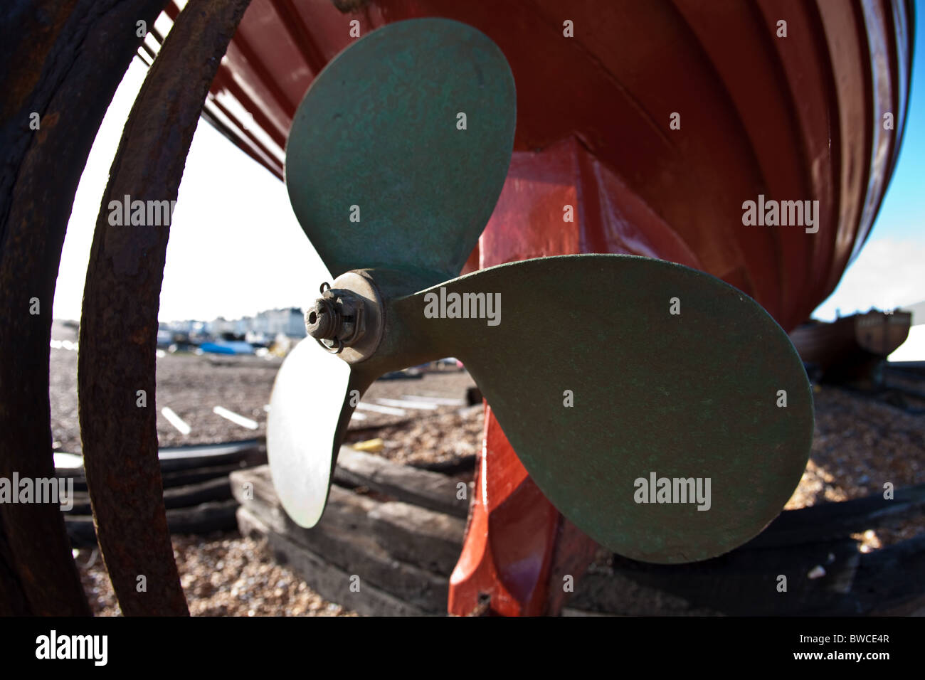 Walmer fishing boat Stock Photo - Alamy