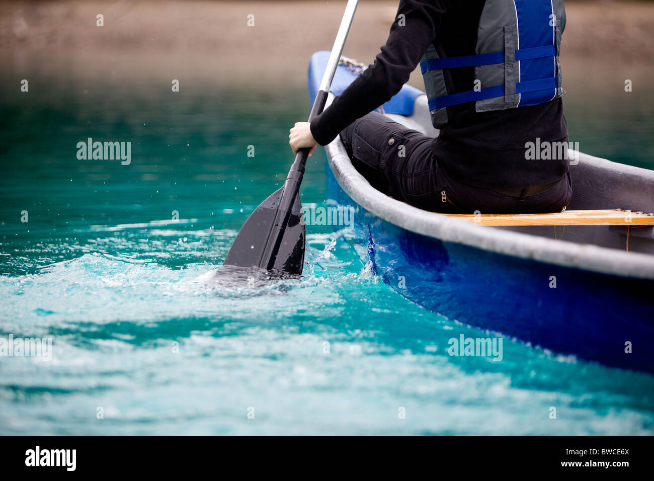 Person paddling hi-res stock photography and images - Alamy