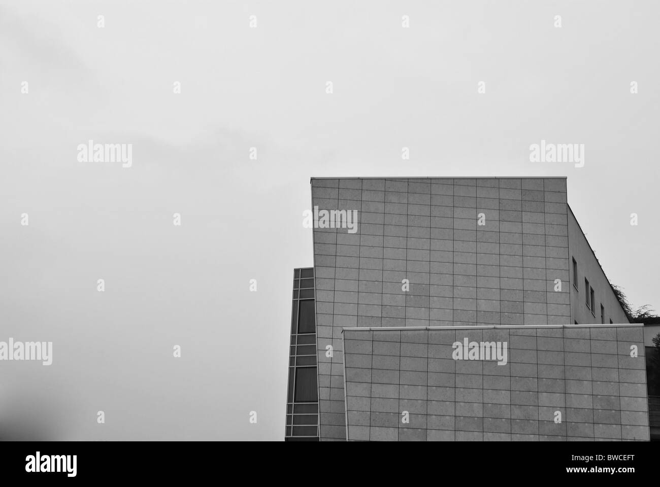 Contemporary landscaping Black and White Stock Photos & Images - Alamy