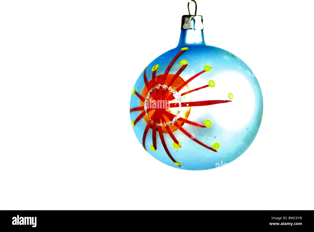 Round blue winter forest Cut Out Stock Images & Pictures - Alamy