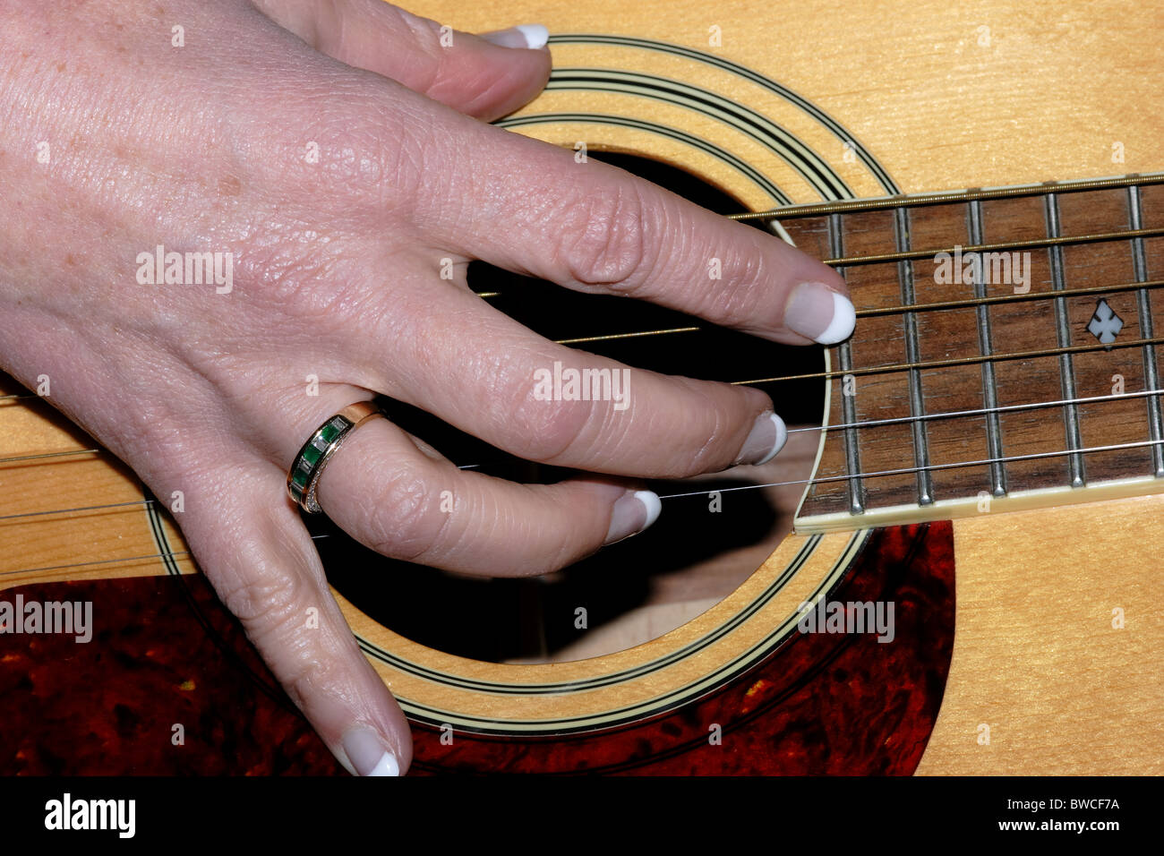 Fingers plucking strings hi-res stock photography and images - Alamy