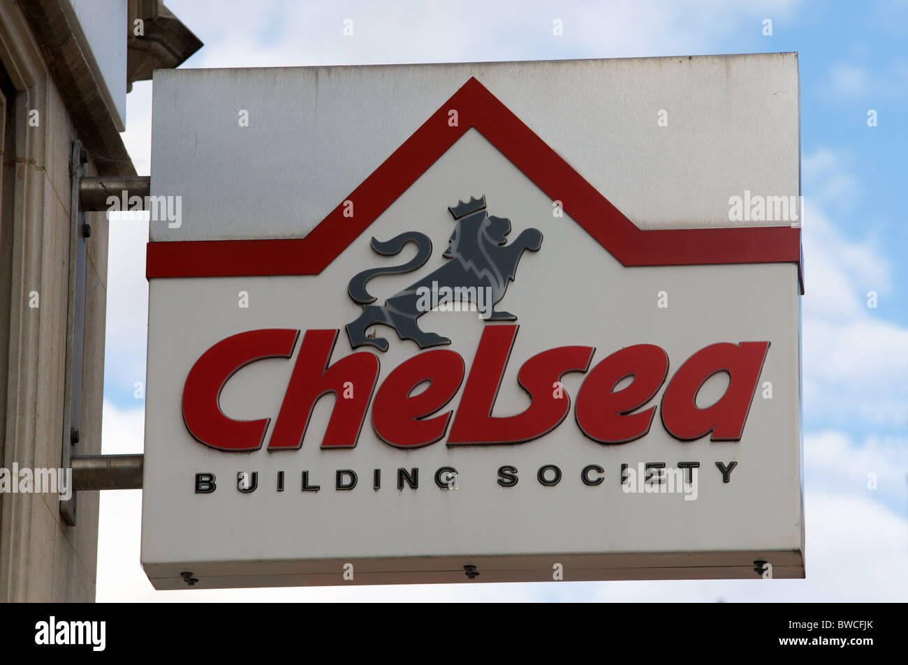 Chelsea building society sign logo hi-res stock photography and images ...