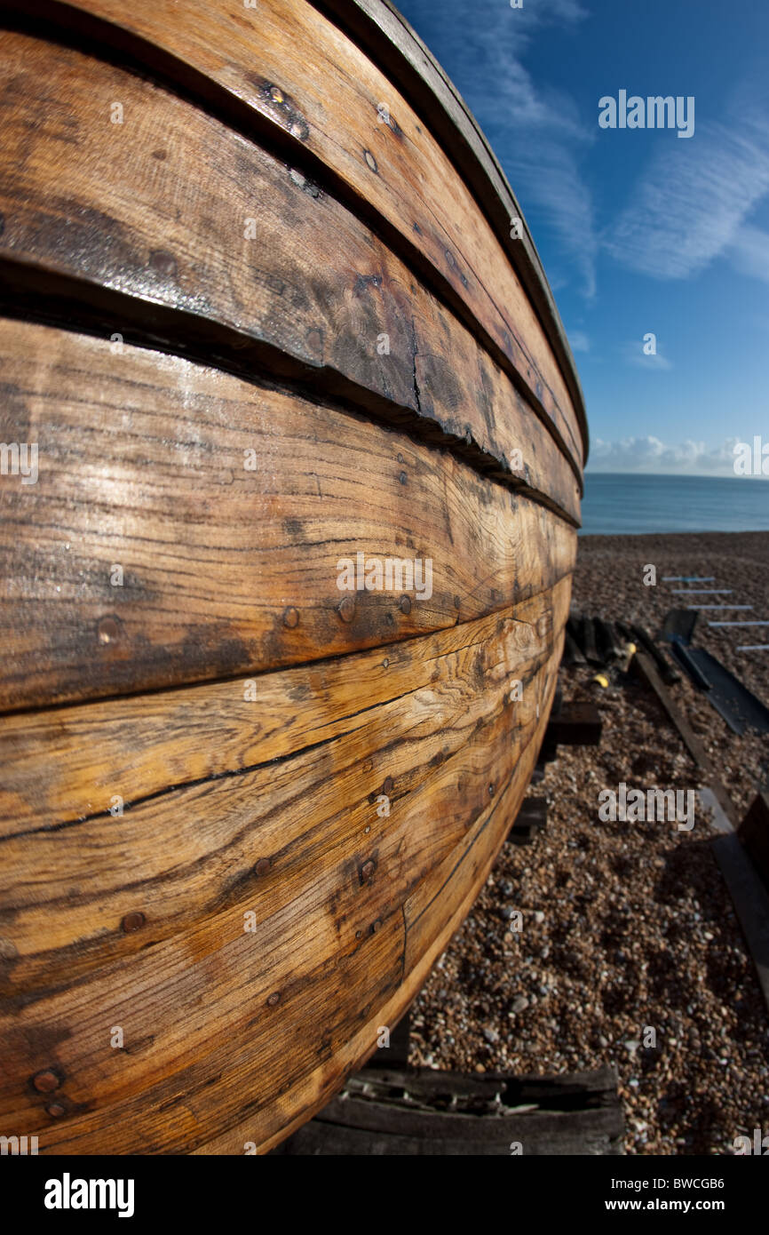 Walmer fishing boat Stock Photo - Alamy
