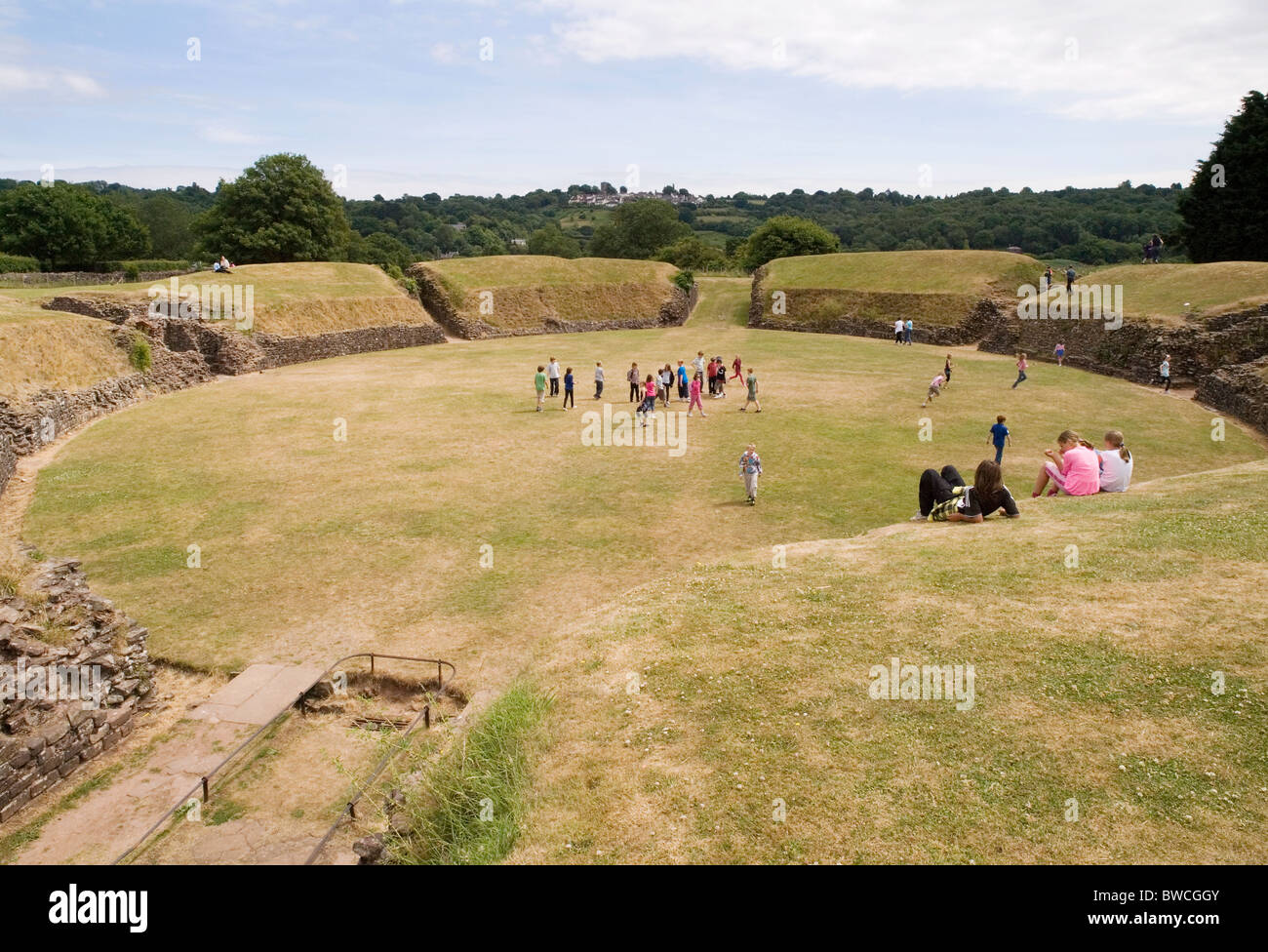 Amphitheatre caerleon hi-res stock photography and images - Alamy