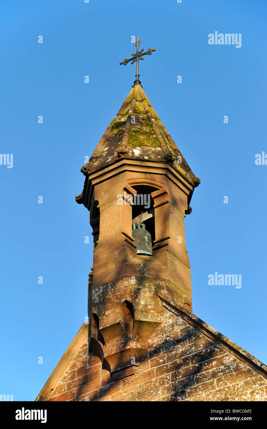 Bell turret. Church of Our Lady and Saint Wilfrid. Warwick Bridge ...