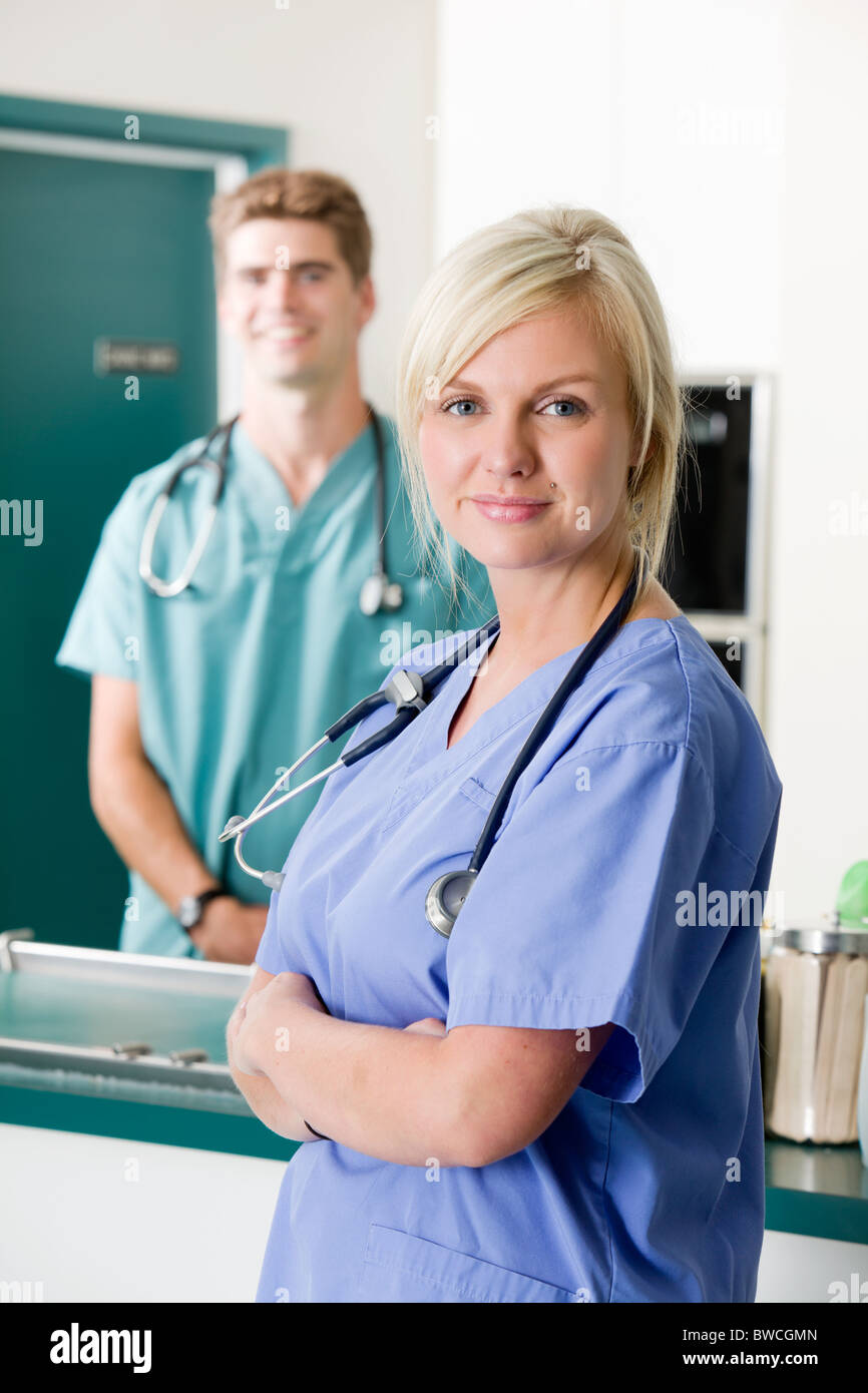 Veterinary assistant at work hi-res stock photography and images - Alamy
