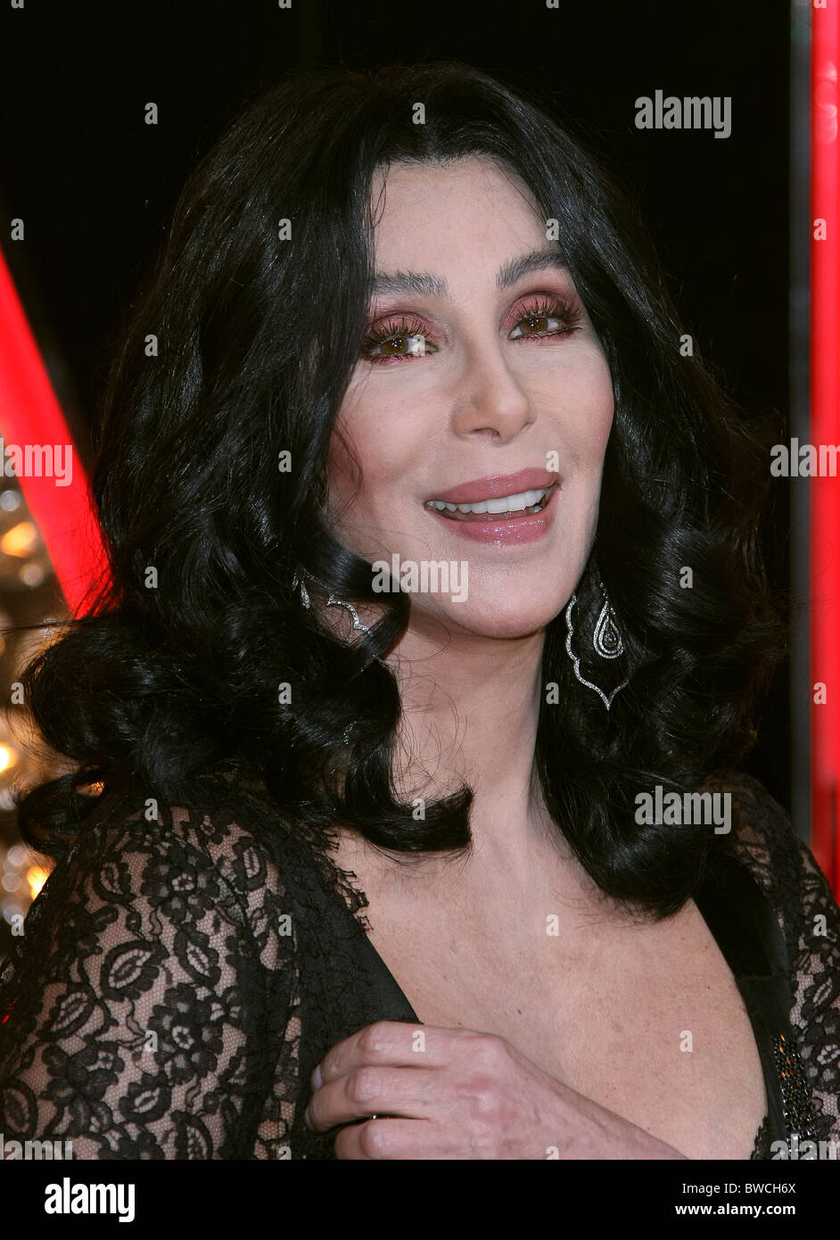 CHER BURLESQUE LOS ANGELES PREMIERE HOLLYWOOD LOS ANGELES CALIFORNIA ...