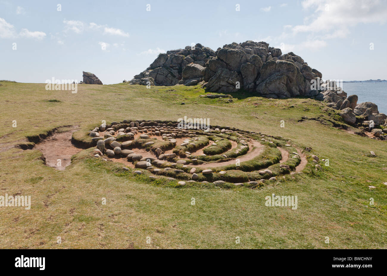 Troytown maze hi-res stock photography and images - Alamy