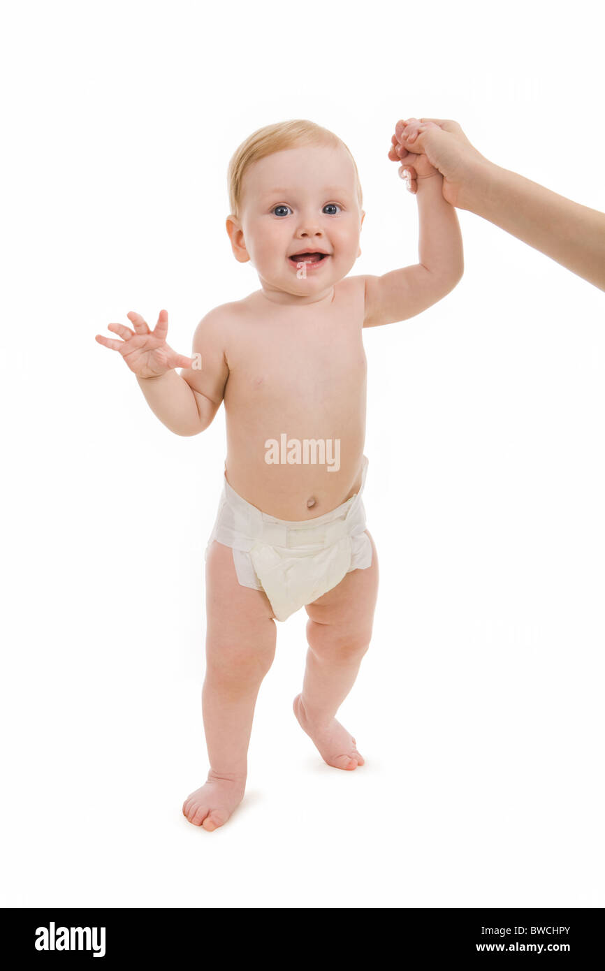 Trying To Walk High Resolution Stock Photography and Images - Alamy