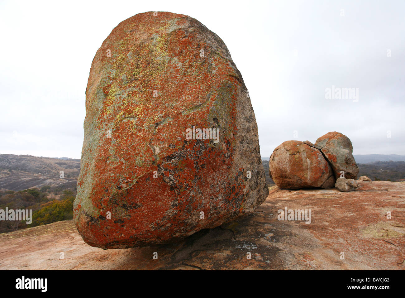 Cecil rhodes tomb and worlds view in matopos national park hi-res stock ...