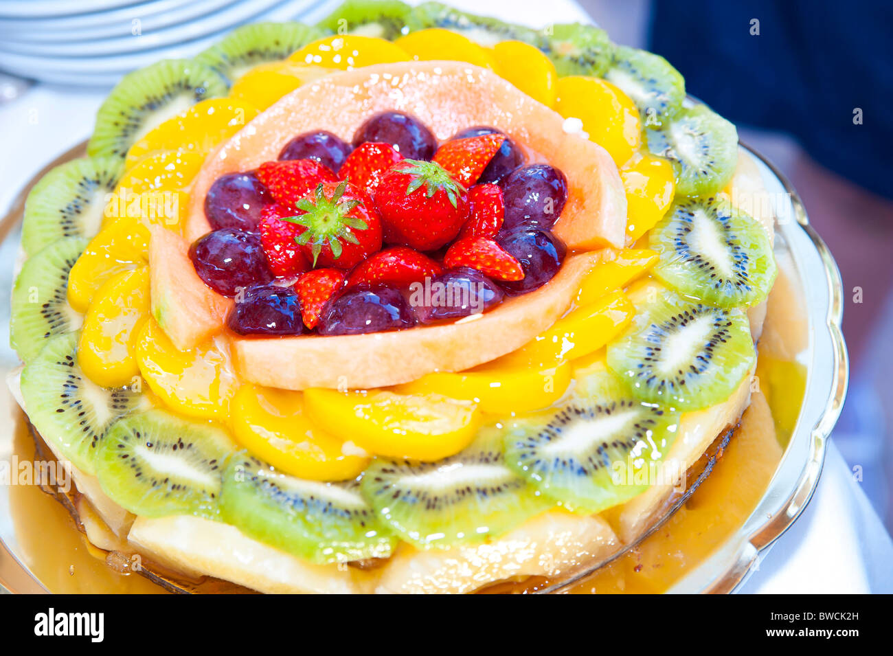 Fruit torte hi-res stock photography and images - Alamy