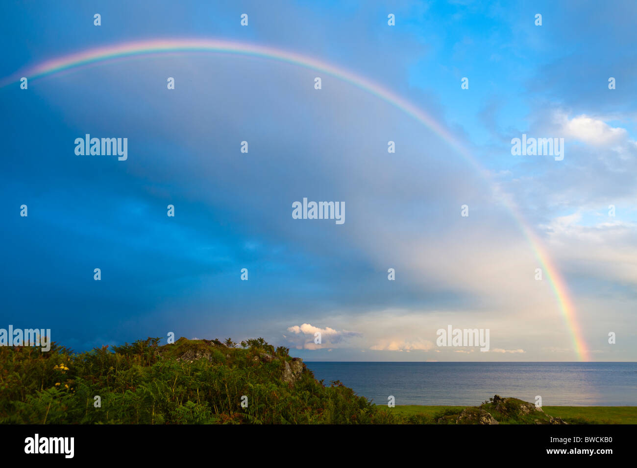 Rainbow scotland landscape argyll hi-res stock photography and images ...