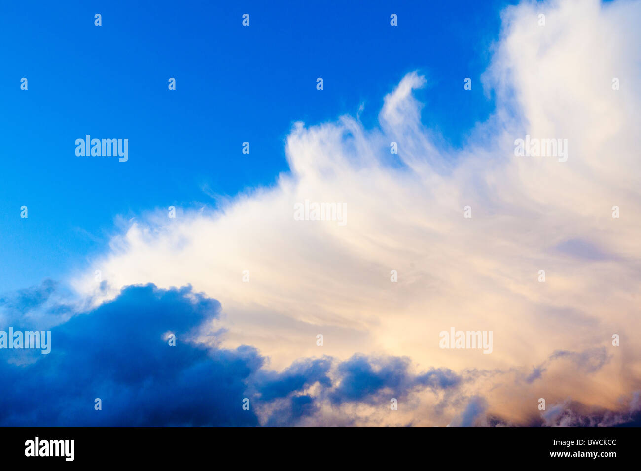 Clouds at sunset Stock Photo - Alamy