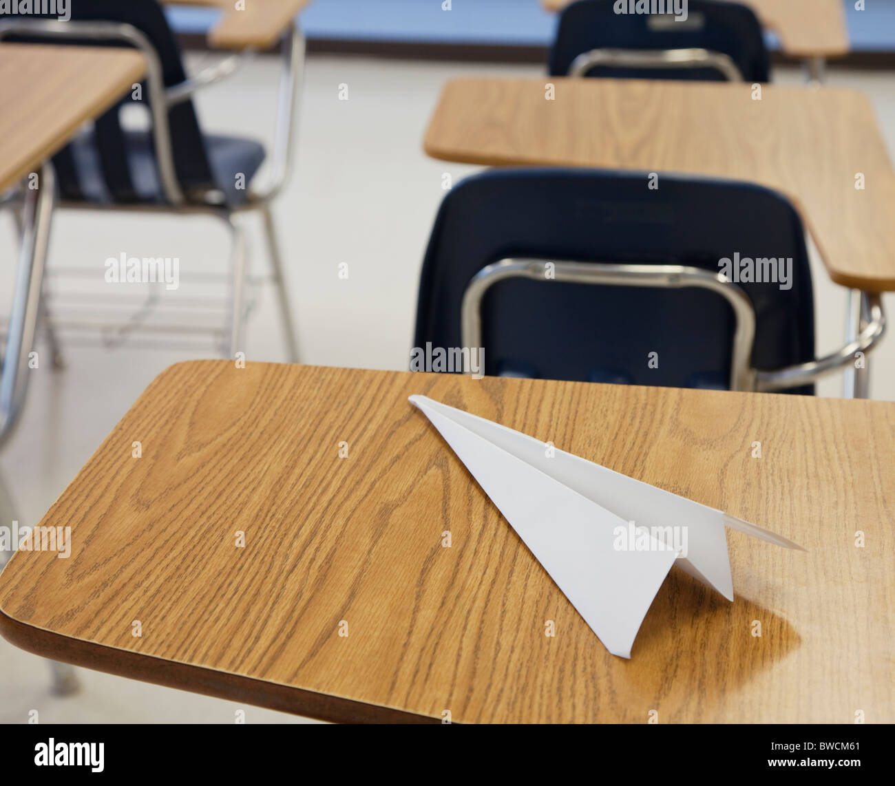 Usa classroom desks hi-res stock photography and images - Alamy