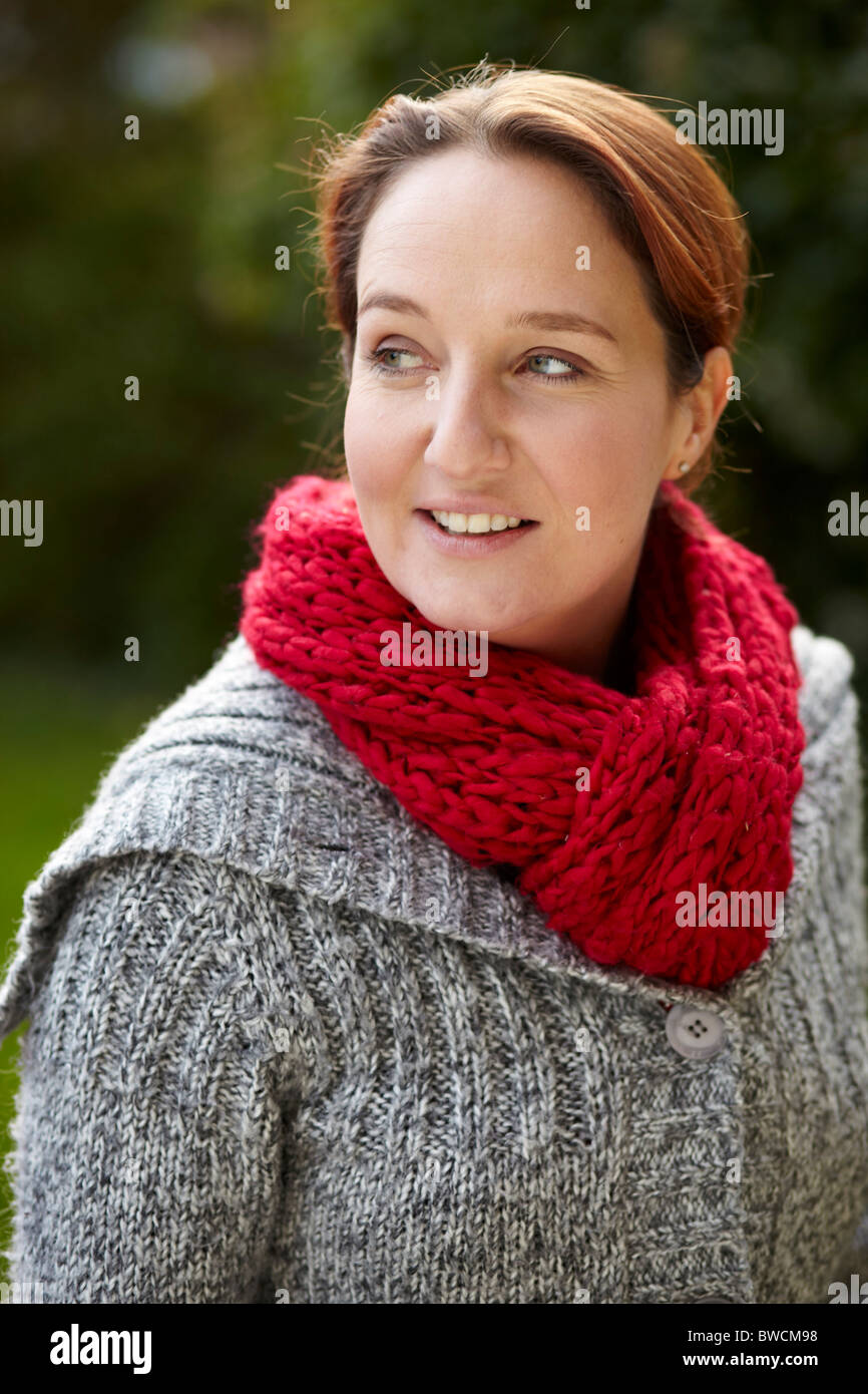Demure woman hi-res stock photography and images - Alamy