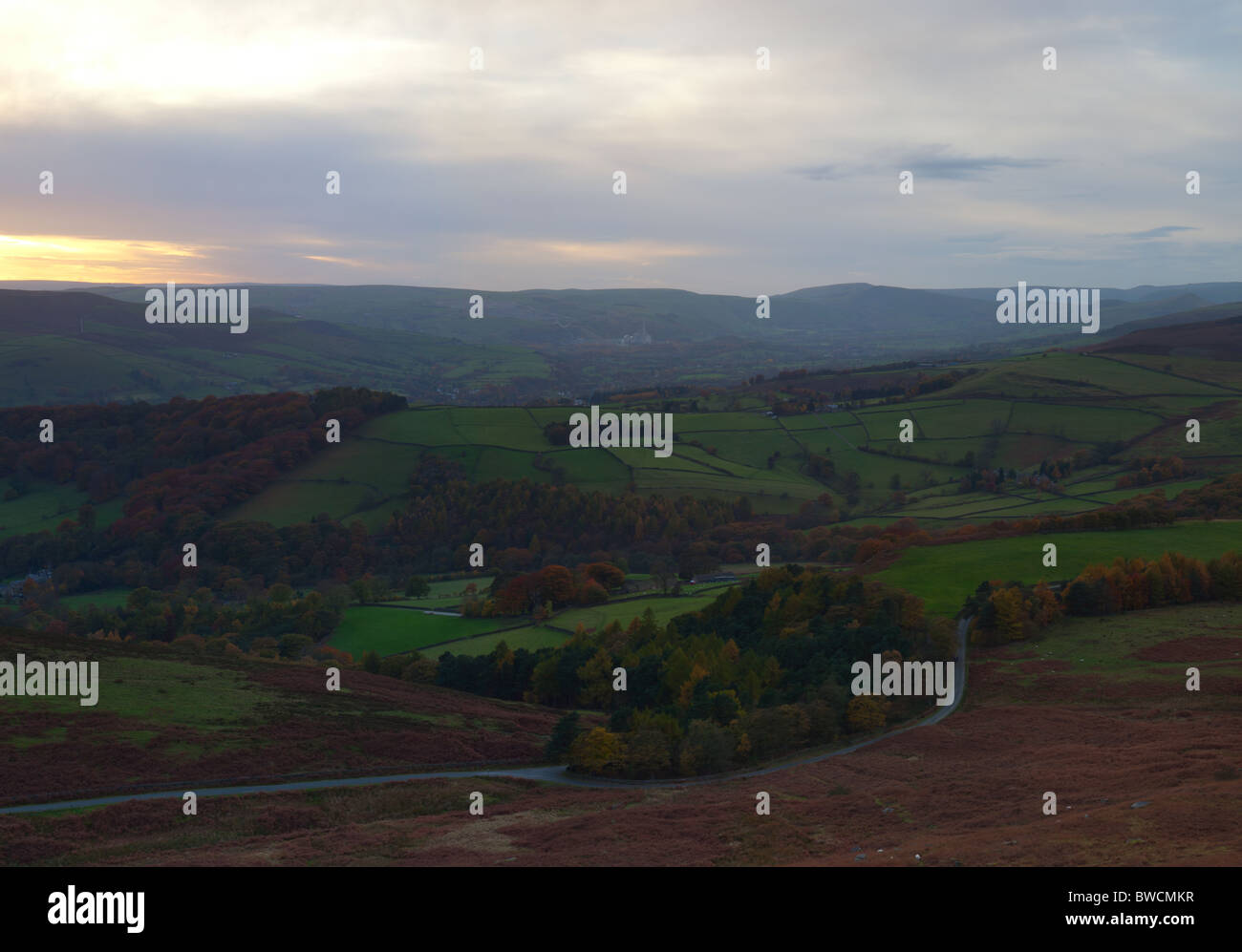 Heather autumn sunset hi-res stock photography and images - Alamy
