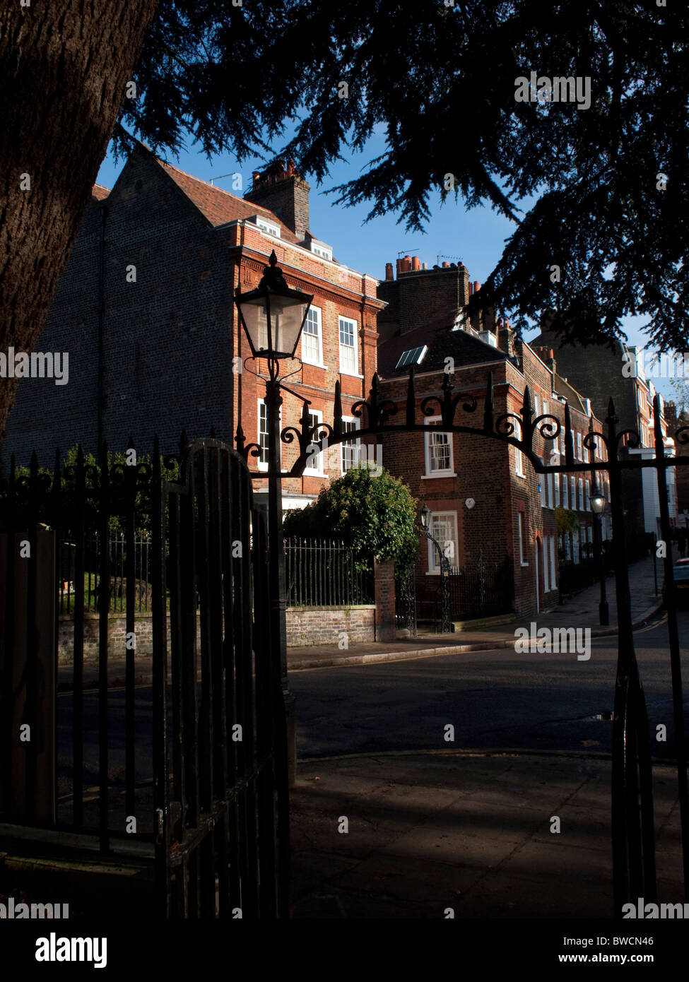 Church Row, Hampstead, London Stock Photo - Alamy