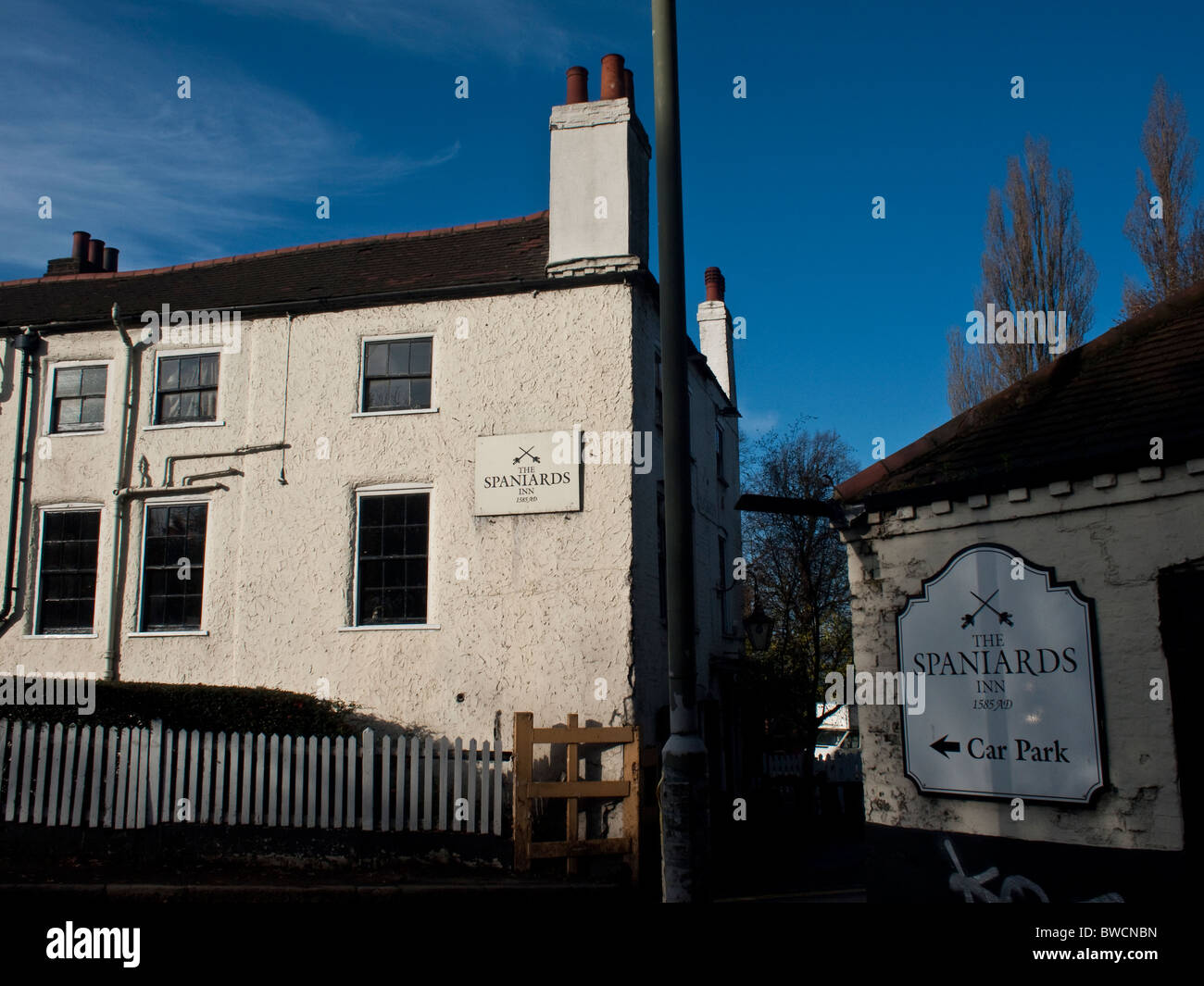 Spaniards Inn, Hampstead, London Stock Photo - Alamy