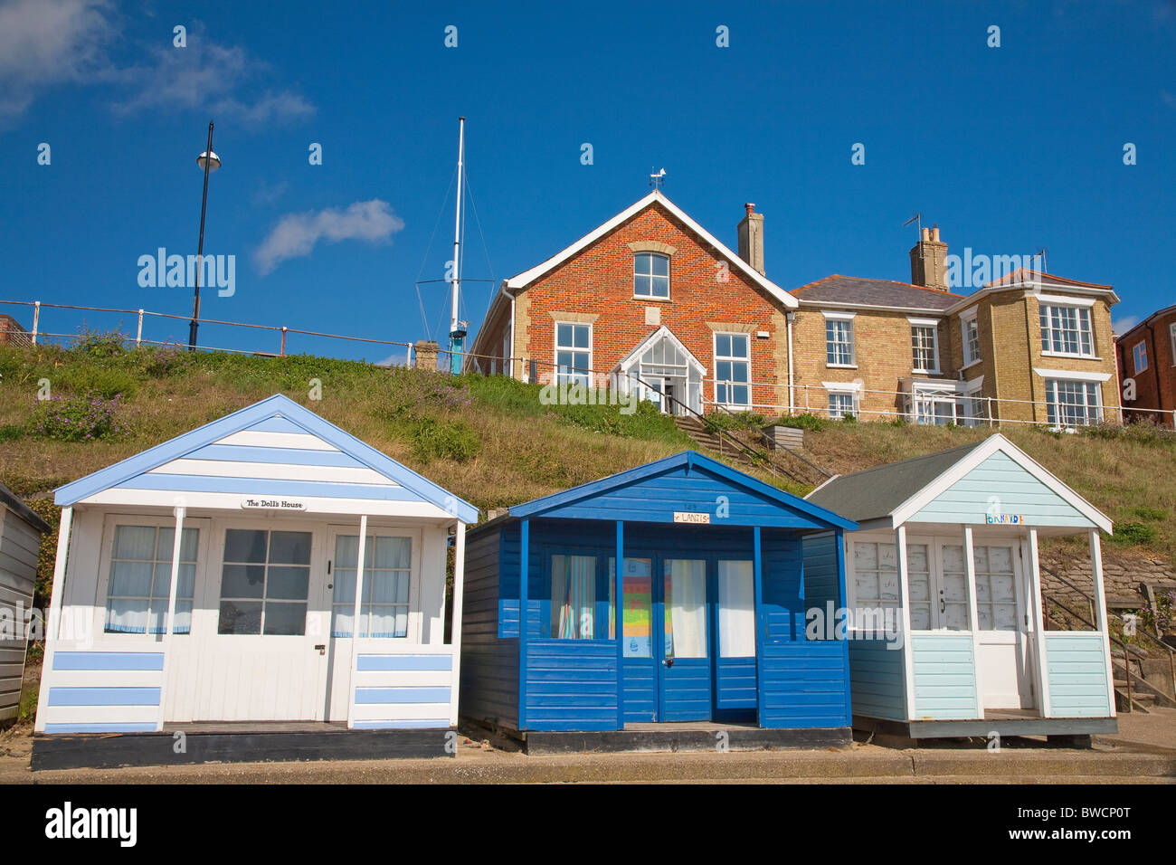 Coastal scenes of the popular Southwold Suffolk seaside town Stock ...