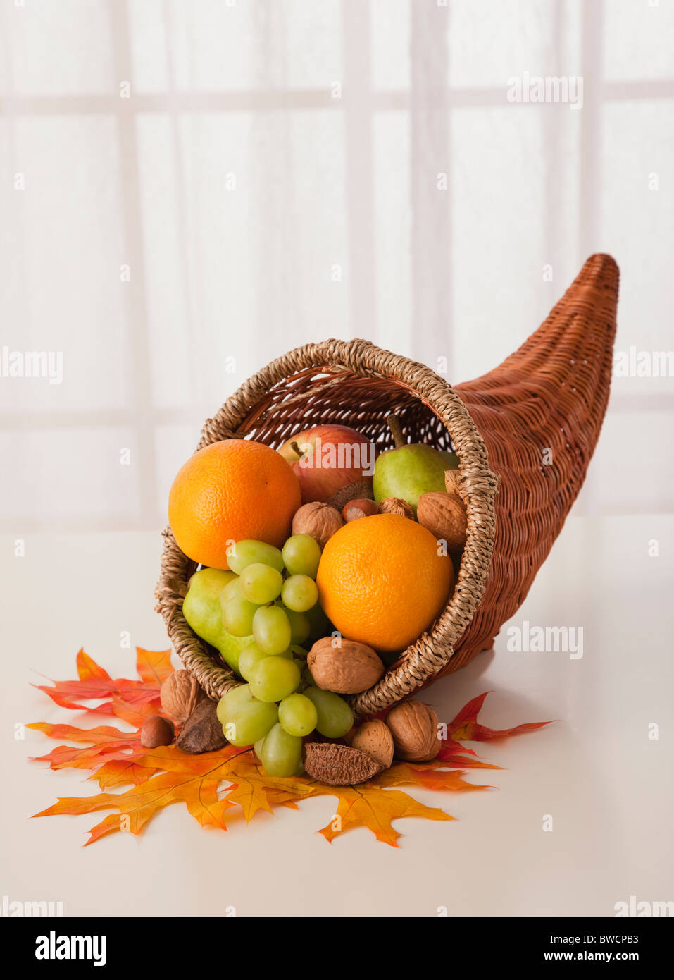 Large cornucopia hi-res stock photography and images - Alamy