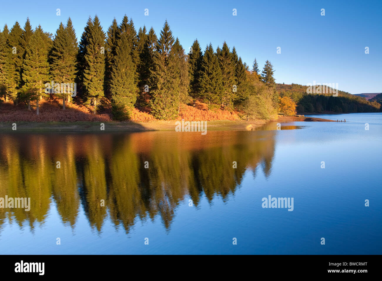 Derwent reservoir in the Peak District National Park, England Stock ...