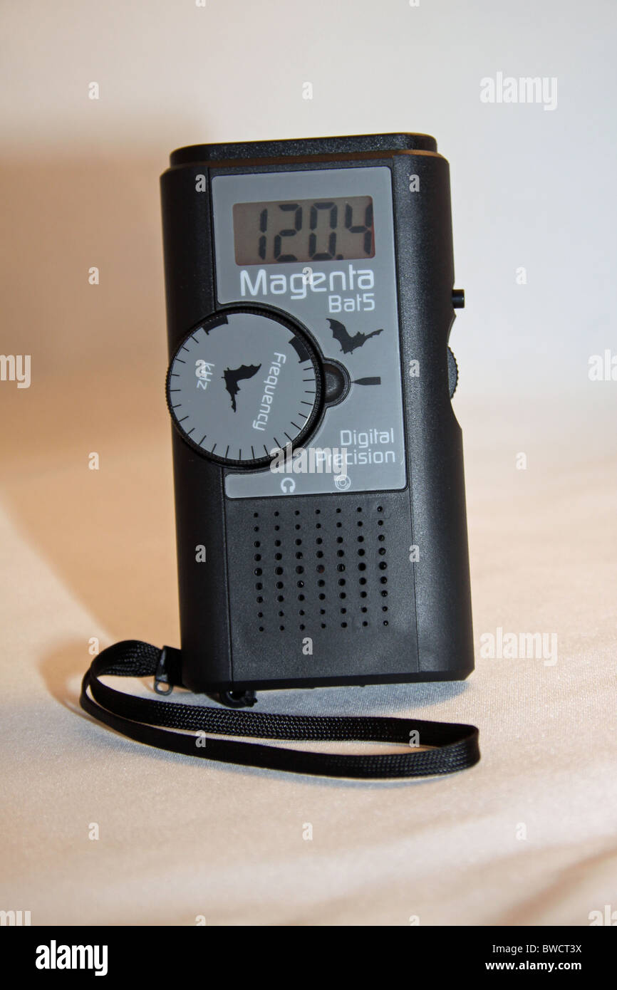 Digital bat detector used for listening to the ultra sonic sound of ...