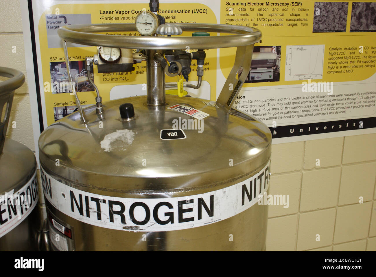 Dewar Liquid Nitrogen Container