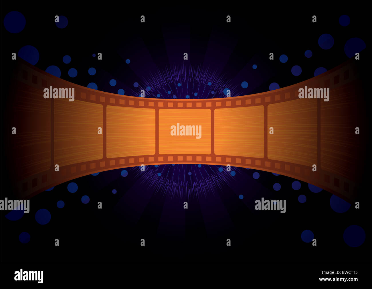 Wallpaper with gold film Stock Photo - Alamy