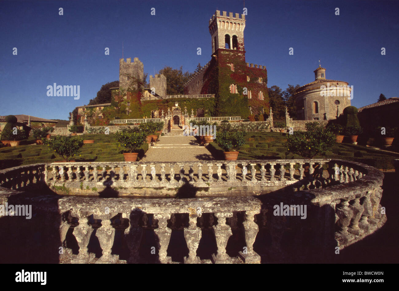 Celsa castle, Sovicille,tuscany,Italy Stock Photo - Alamy